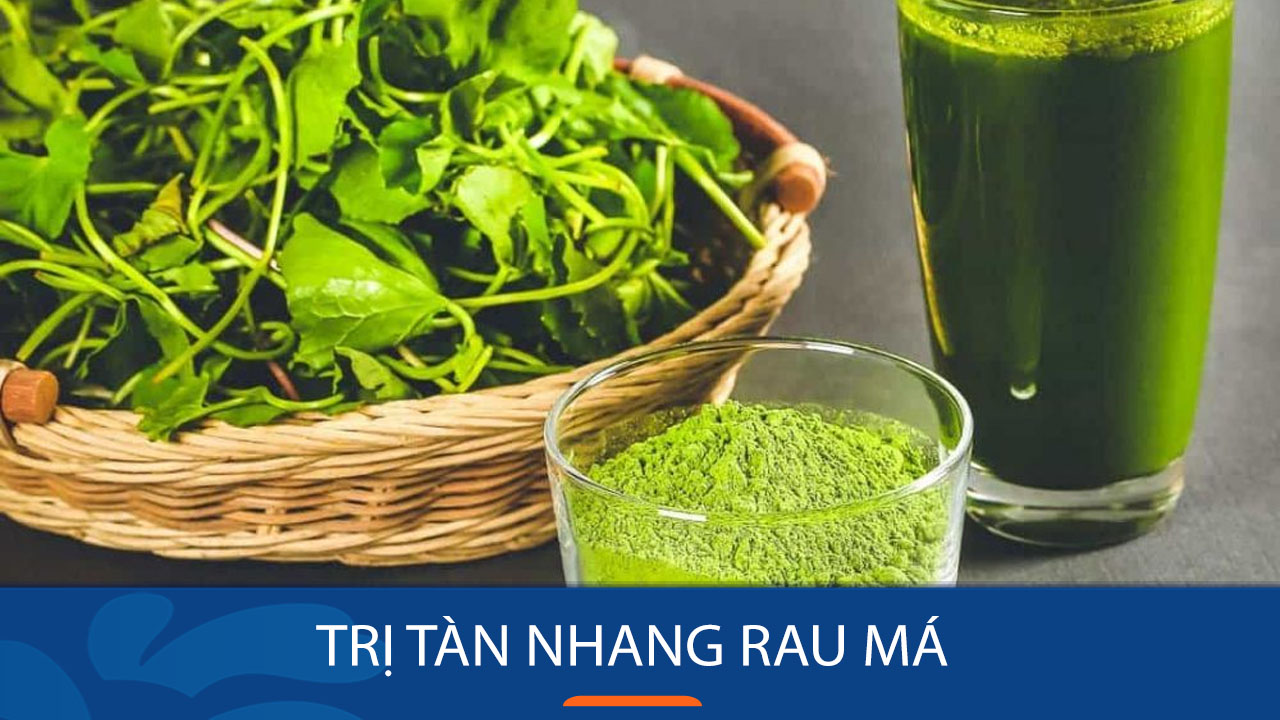 6 Cách trị tàn nhang rau má hiệu quả, ít người biết tới